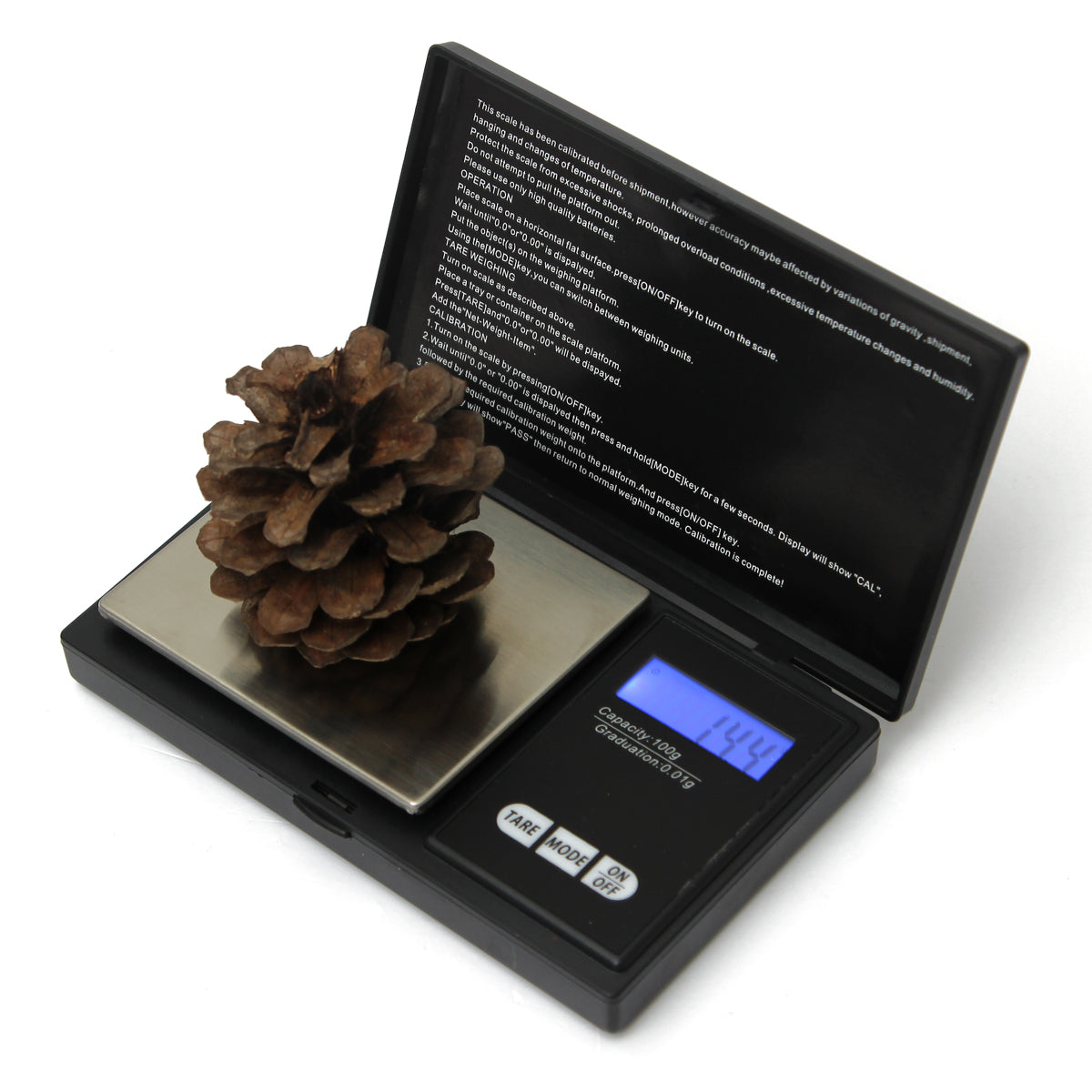 100g x 0.01g Electronic Mini Pocket Diamond Jewelry Digital Scale ...