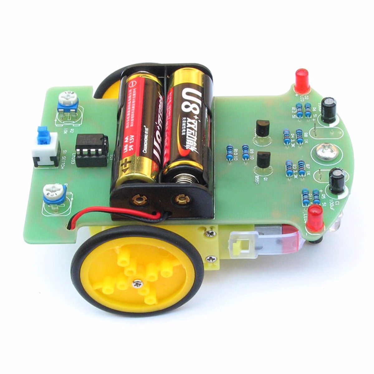 Module Smart Tracking Robot Car Electronic DIY Kit With Reduction Moto ...