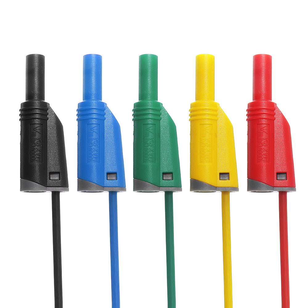 P1050-1 Multimeter Test Probe Connector Red Black Yellow Green Blue Ea ...