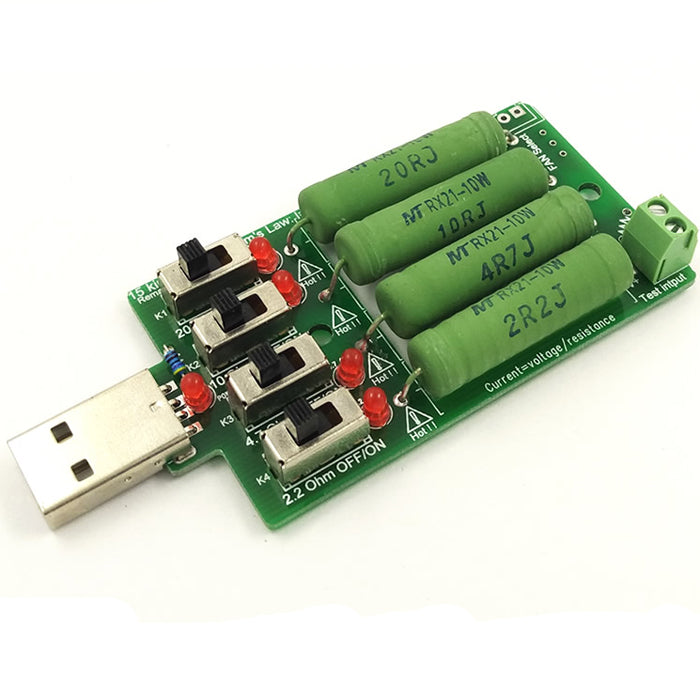 USB DC Electronic Load High Power Discharge Resistance Resistor Adjust ...