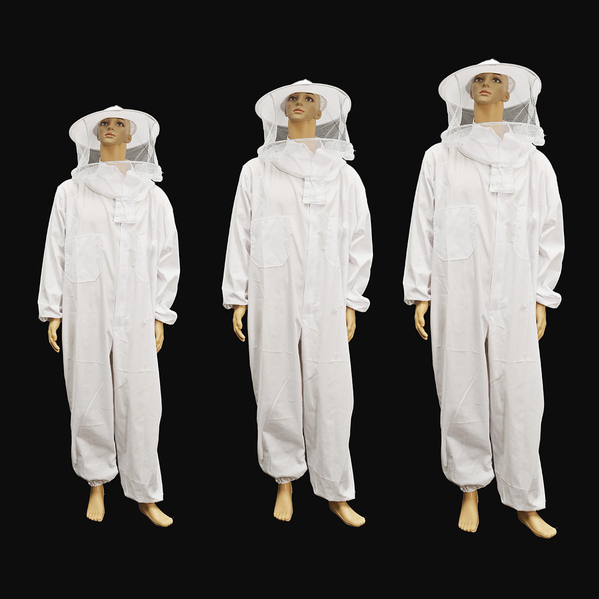 Beekeeping Protective Equipment Jacket Veil Full Body Suit Hat Smock B – Electronic Pro