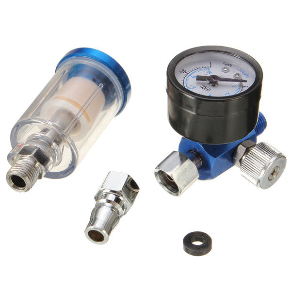 Air Regulator with Pressure Gauge Scratch Doctor Spray Gun Air Regulat ...