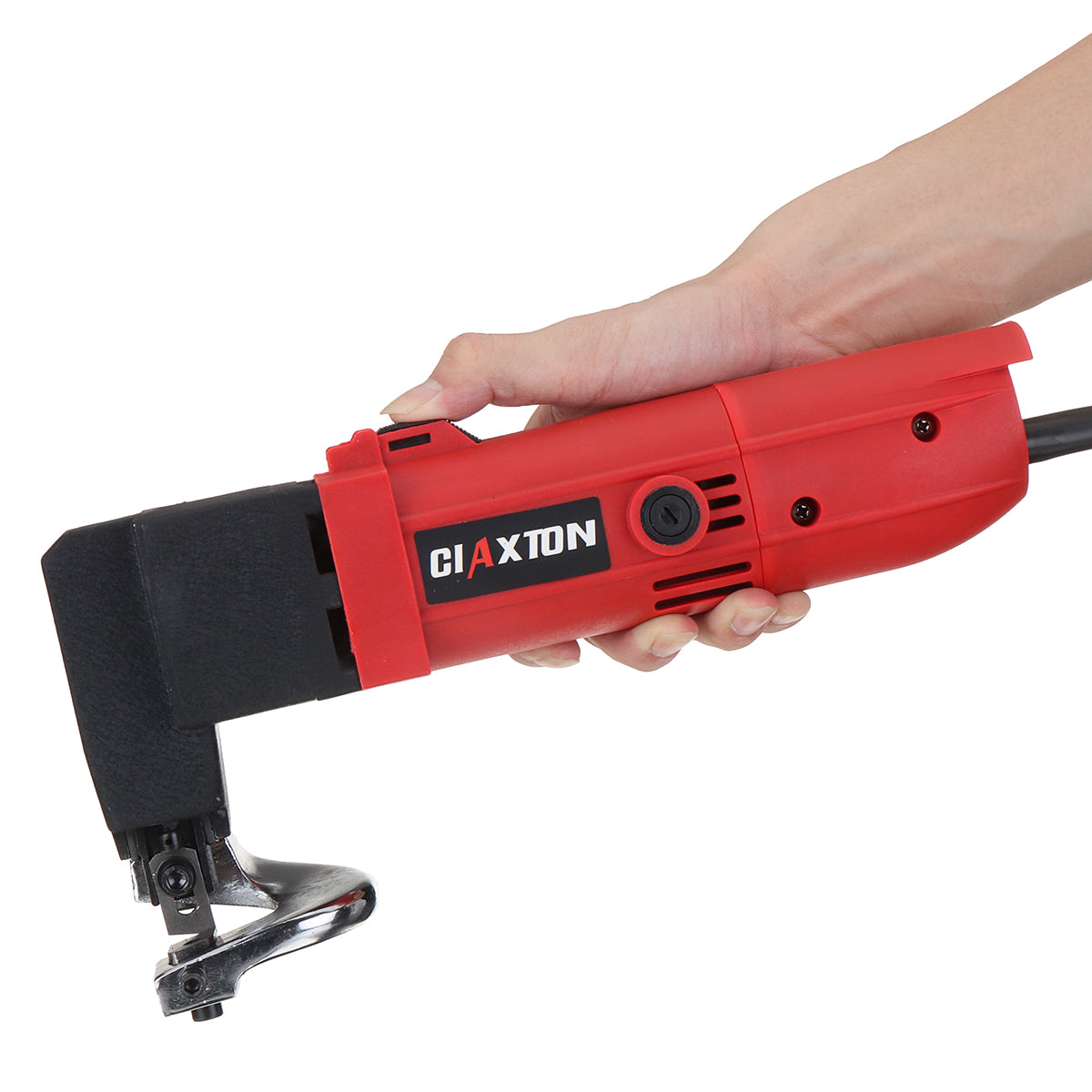 500W 220V Electric Sheet Metal Shear Tin Snips Cutter Nibbler Heavy Du ...