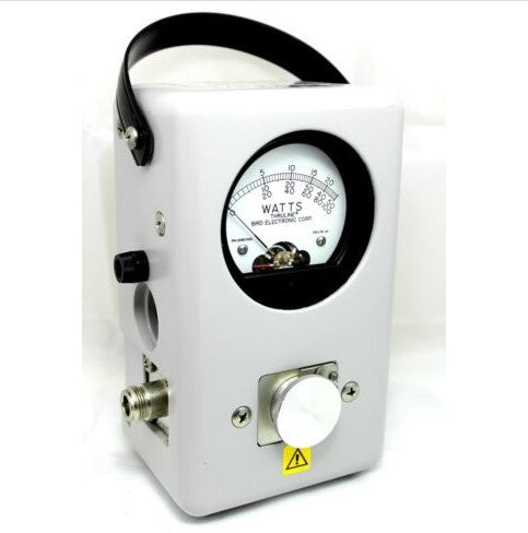 Bird Model 43 (43-UHF) Thruline(c) RF Wattmeter w/ Connector Type UHF ...