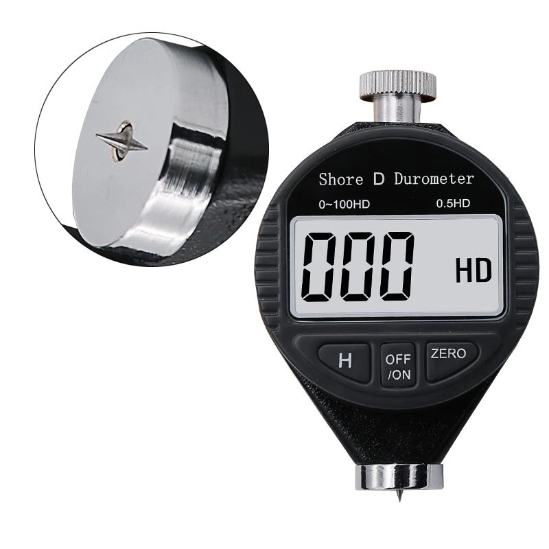 Digital Durometer Shore Hardness Tester High Precision with Automatic ...