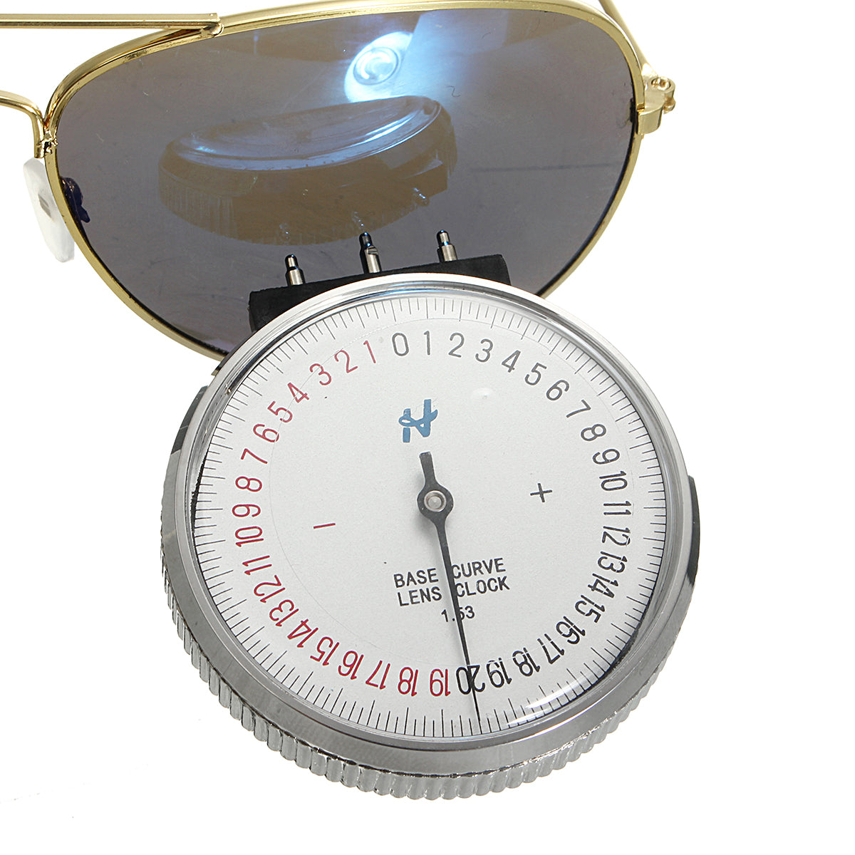Ophthalmic Lens Clock Base Curve Optician Lens Measure Radian Apparatu ...