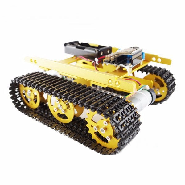 Geekcreit T100 NodeMCU Aluminum Alloy Tank Track Caterpillar Chassis S ...