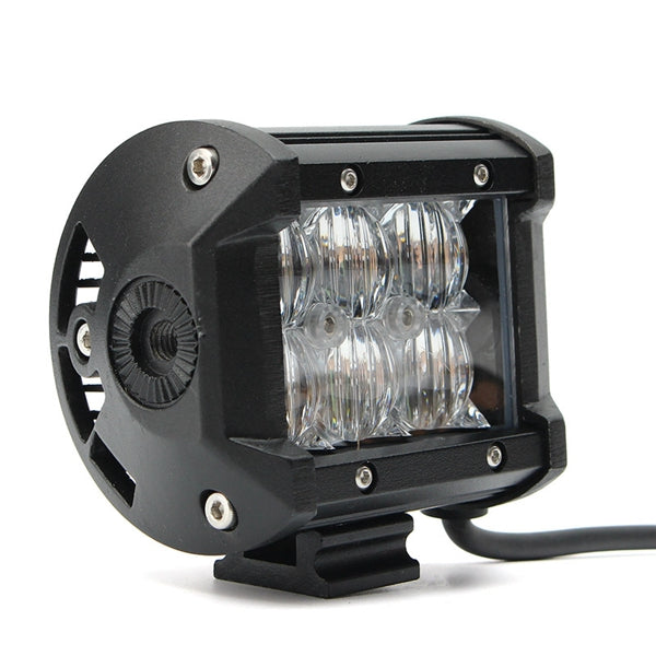 4inch 5D 18W LED Flood Spot Beam Light Bar Driving For Jeep SUV Off Ro ...