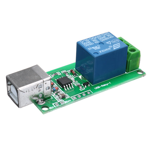 DC 5V 1 Channel USB Relay Module Programmable Computer PC Smart Contro ...