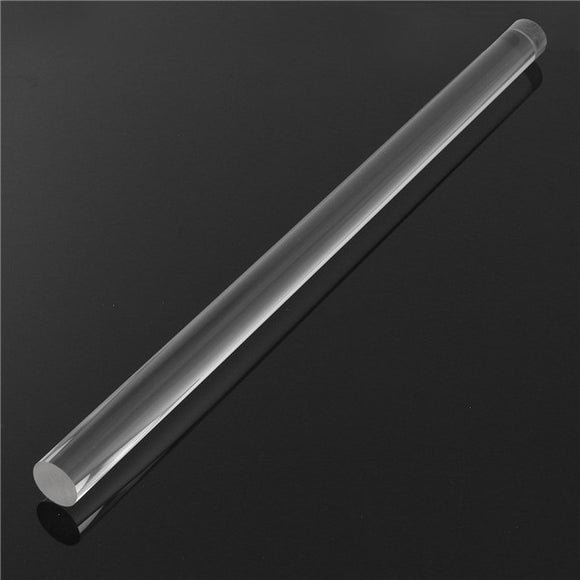 25mm x 300mm Transparent Acrylic Round Rod Clear Solid Bar – Electronic Pro