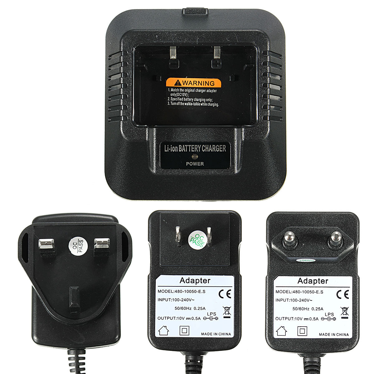 Radio Original Desktop Battery Charger Base Power Adapter Fit for Baof ...