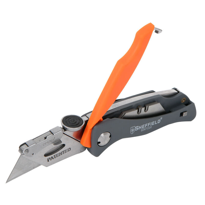 Sheffield S067220 Folding Utility Cutter Multifunctional Pocket Campin ...