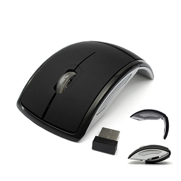 USB folding Wireless Optical Arc Mouse – Electronic Pro