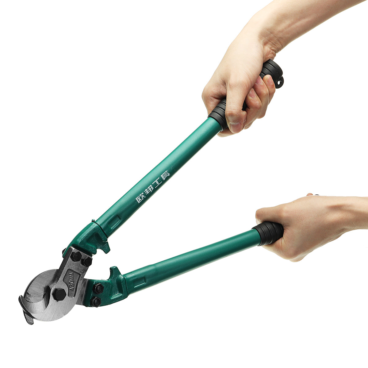 18 inch 450mm Electrical Cable Cutter Pliers Cutting Manual Side Snip ...