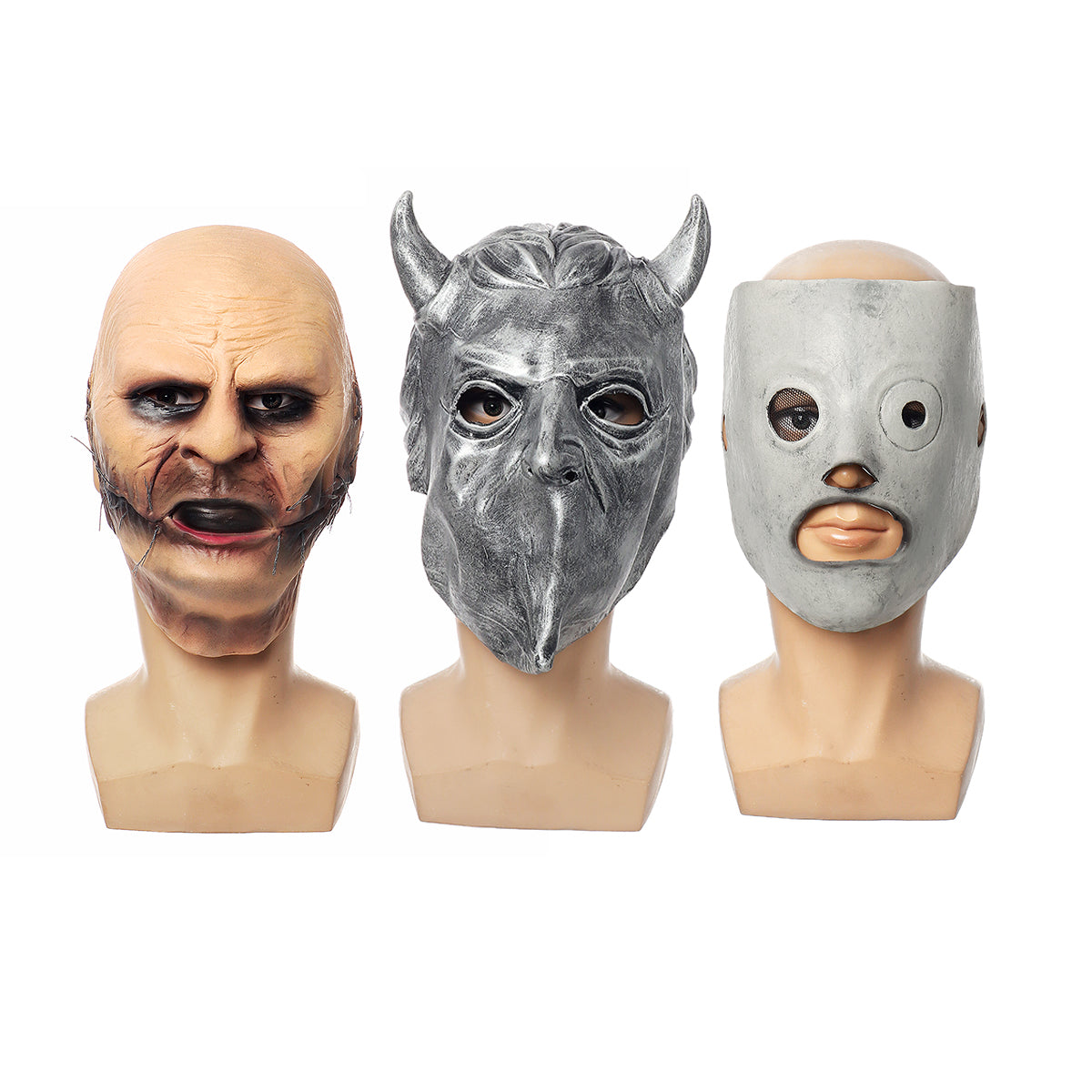 Slipknot Joey Mask Halloween Party Horror Movie Theme Mask Scary Ghost ...