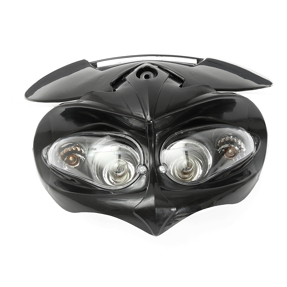 12V Headlight Fairing Motorcycle Dual Sport Motocross Street Fighter D ...