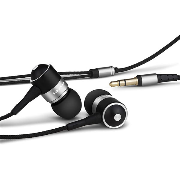 Awei ES-Q3 Universal Braid Wire Cable Noise Cancelling Bass Earphone ...
