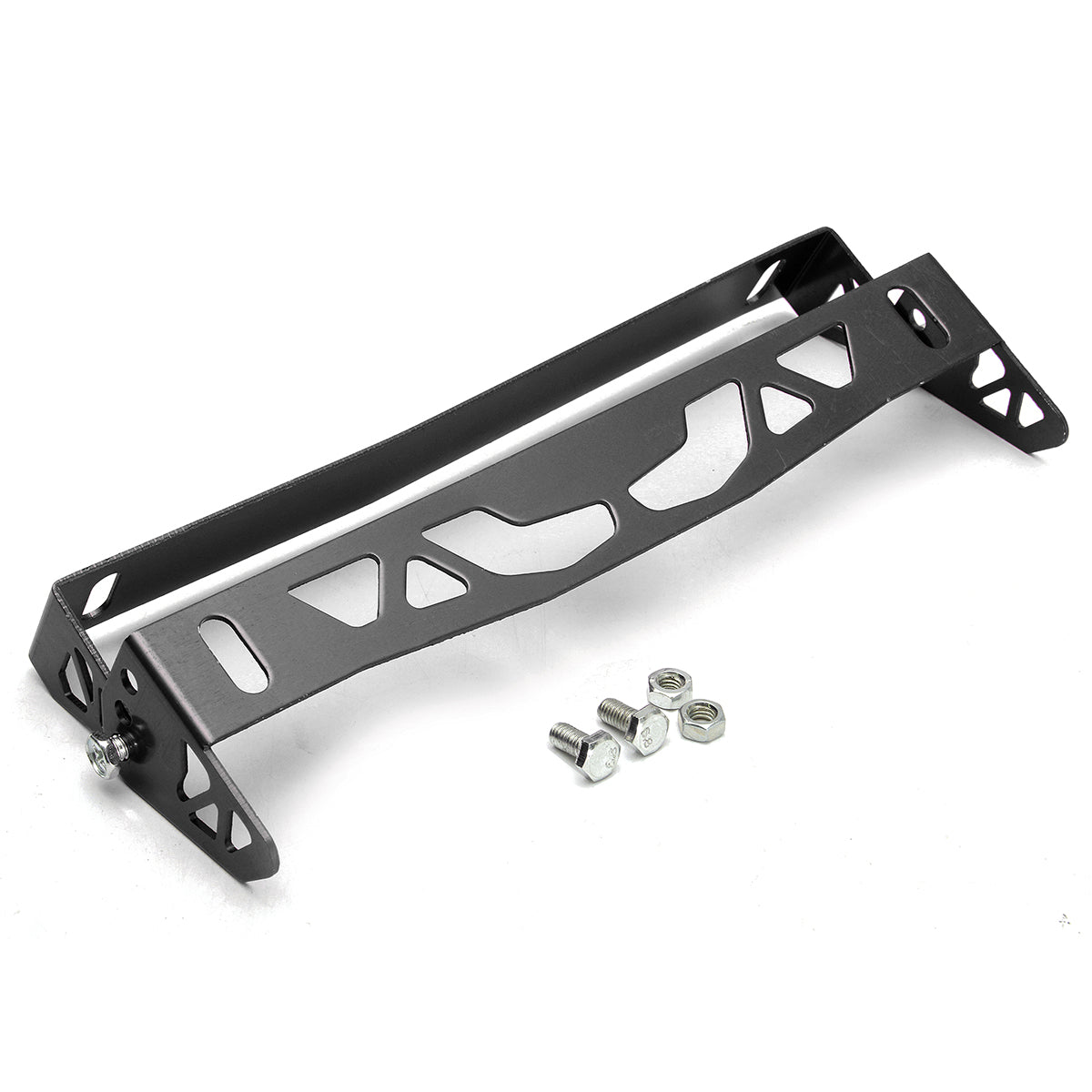 Universal Car Truck Bumper Tilt License Number Plate Mount Frame Holde ...