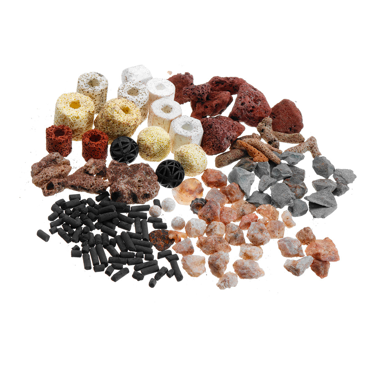 500g Sandstone Filter Aquarium Fish Tank Filter Stone Material Bacteri ...