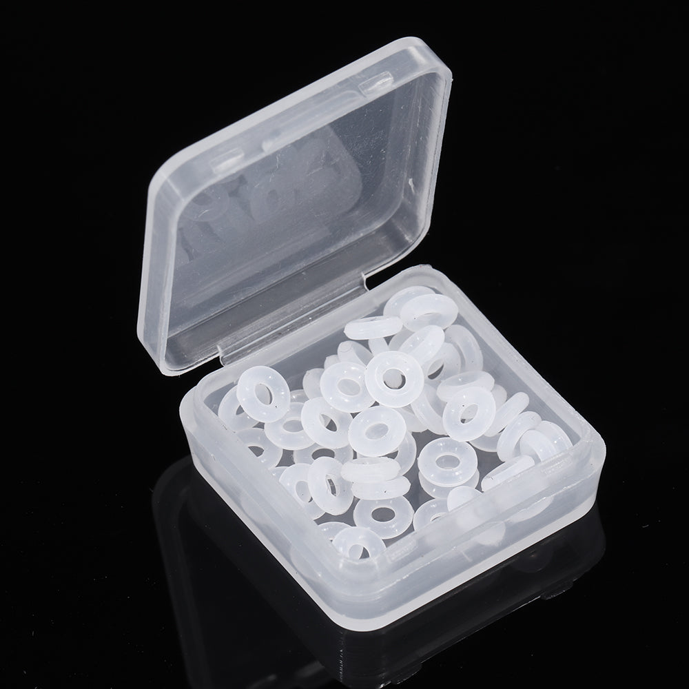 50 PCS M2 Round Type Anti-vibration Silicone Damping Ring Standoff for ...