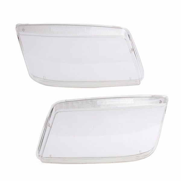 Pair Plastic Headlight Lenses Replacement fit for VW MK4 Jetta Bora 99 ...