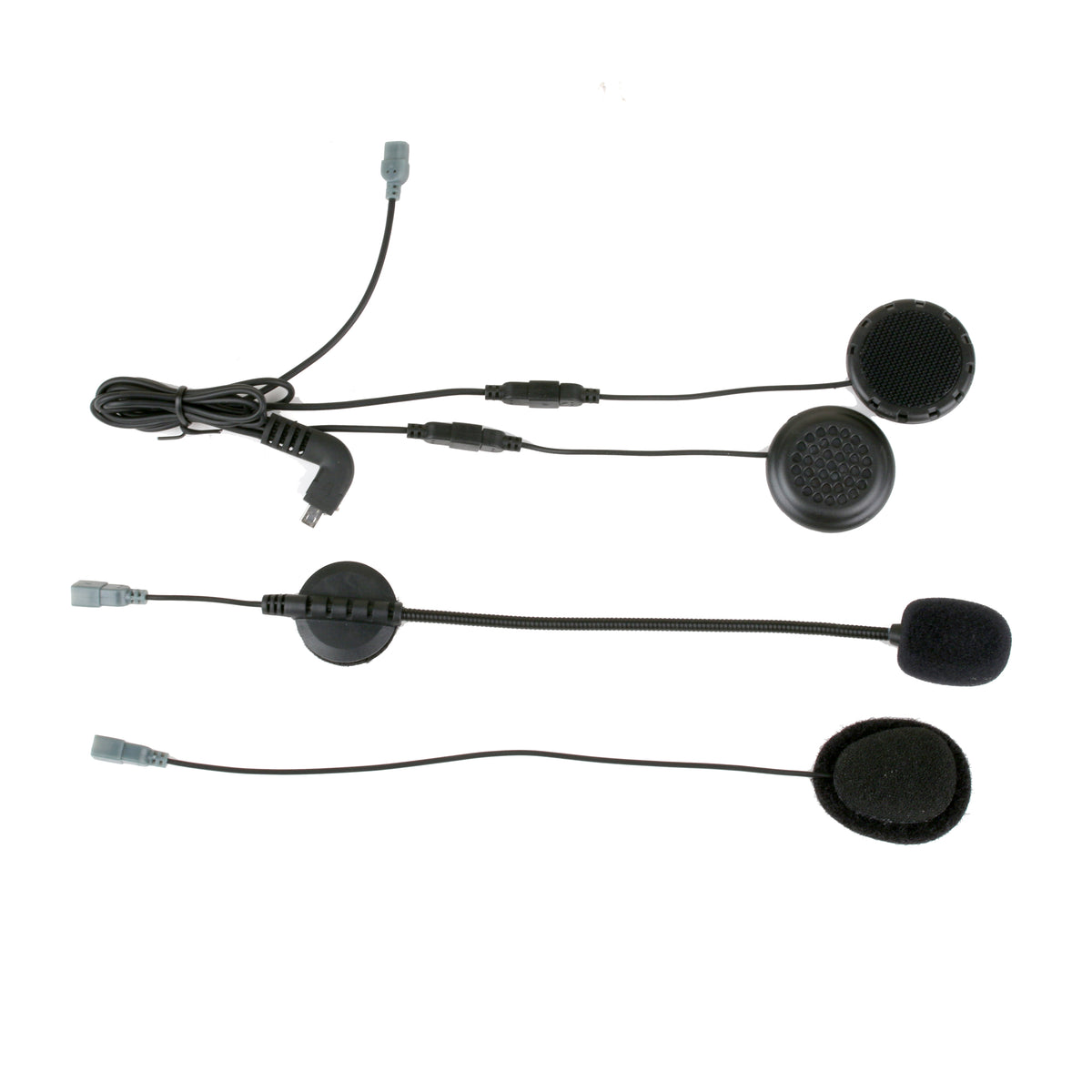 Microphone & Headset For EJEAS E6 Interphone Helmet Intercom ...