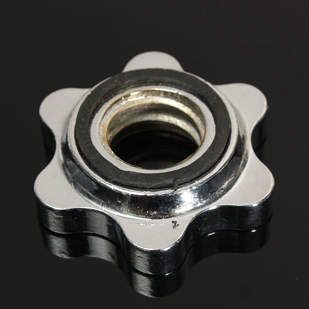 25mm Standard Barbell Spin Lock Collars Screw Clamps Drum Bell Weight ...