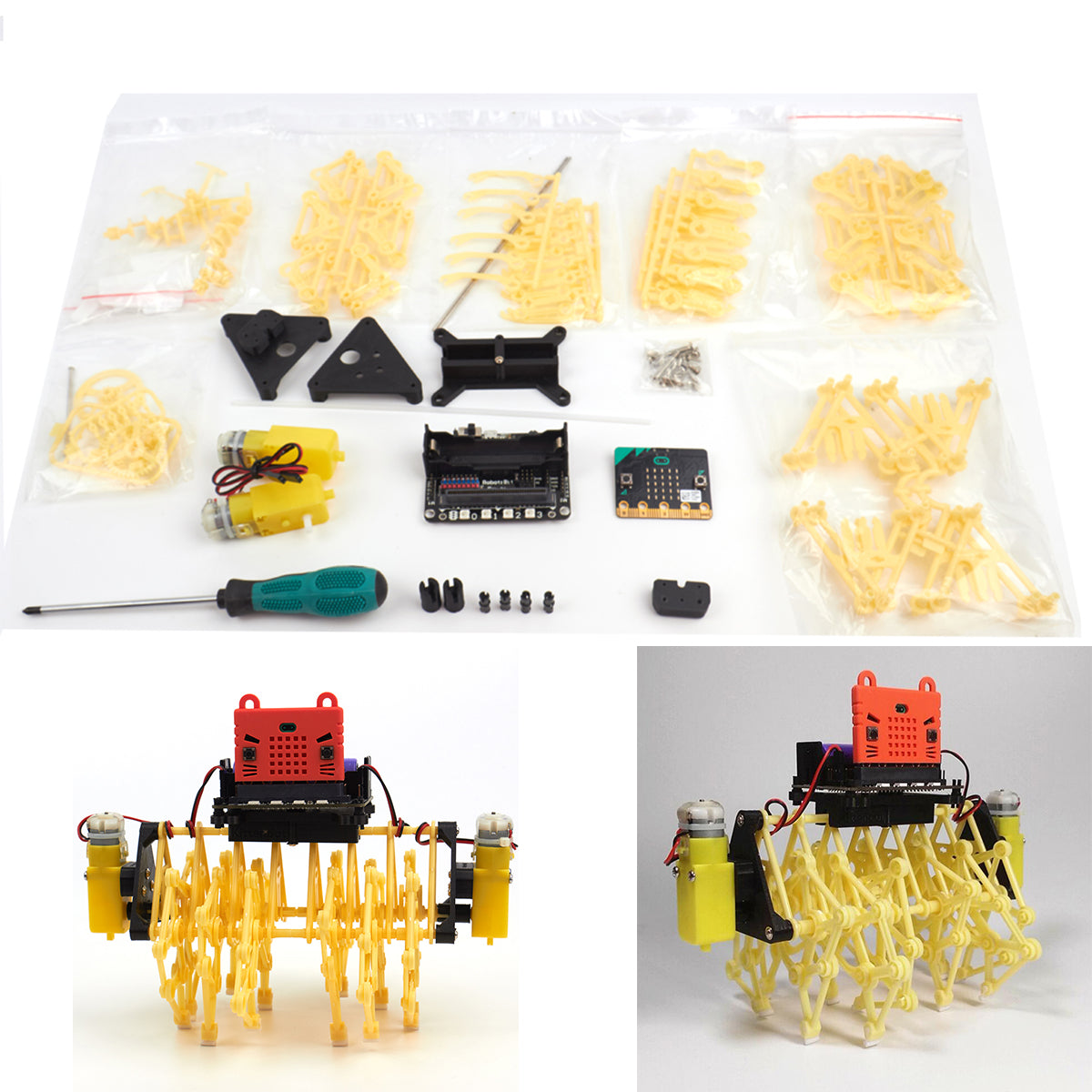 KittenBot Programming Multi-footed Beast Smart Robot Kit with Micro: B ...