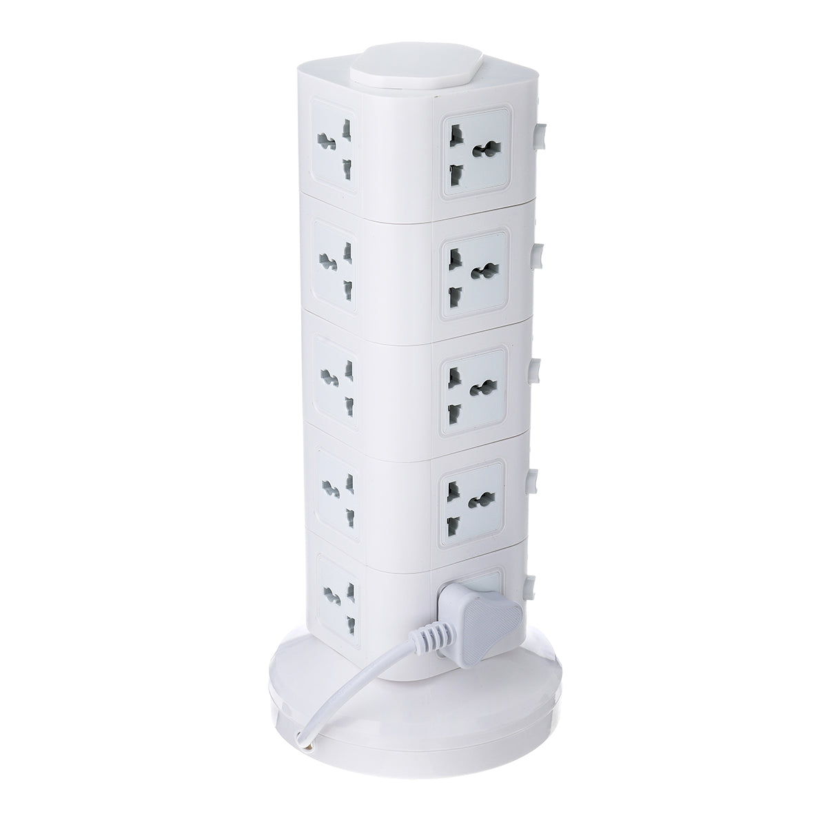 Vertical Power Socket Powerboard Outlet Plug Extension Multi USB Ports ...