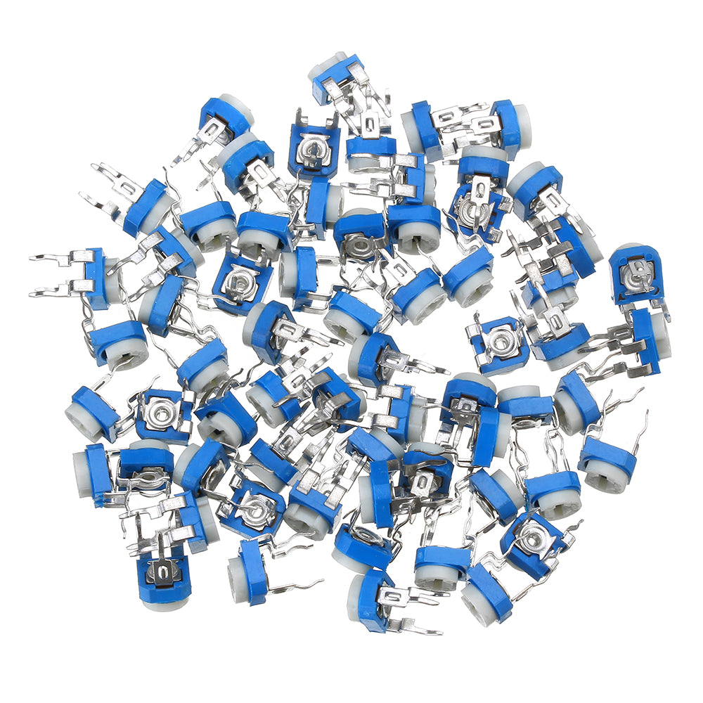 325Pcs 100-1M 13 Values Each 5 Adjustable Resistor Package 065 Adjusta ...