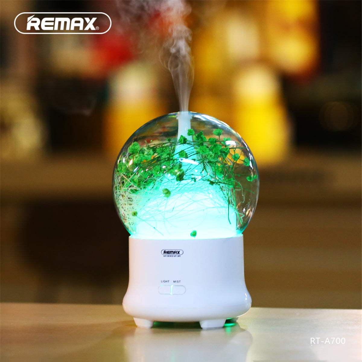 REMAX RT-A700 Ultrasonic Aroma Essential Diffuser Air Humidifier Aroma ...
