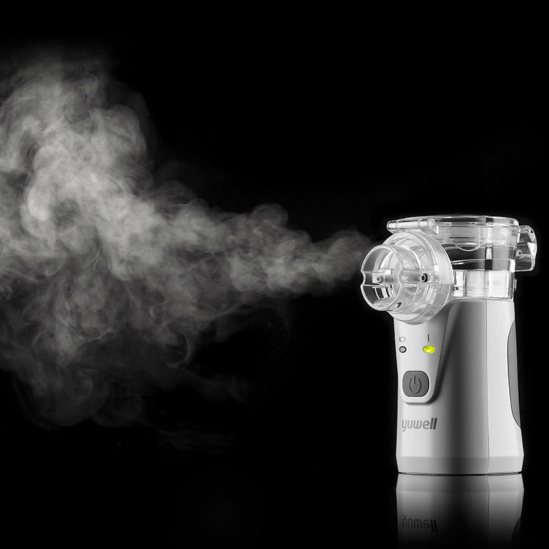 Yuwell HL100A Mini Handheld Portable Ultrasonic Mist Maker Nebulizer C ...