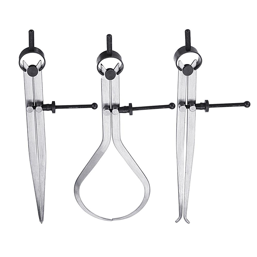 3pcs 8 Inch Spring Caliper / Internal External Dividing Divider Set ...