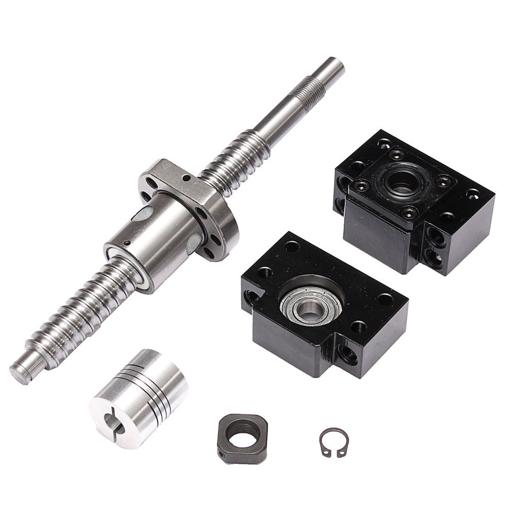 SFU1605 200mm Ball Screw with BK12 BF12 Support and Coupler ...