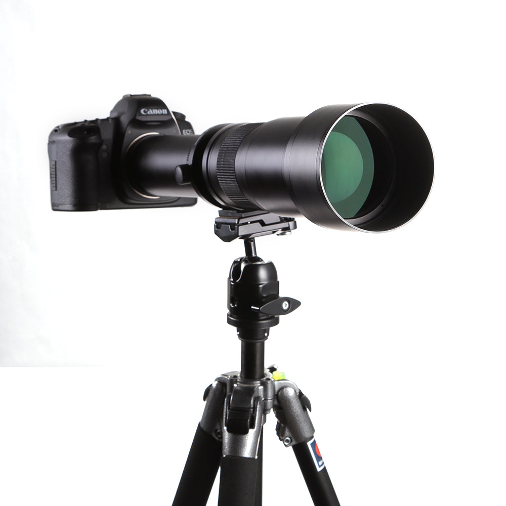 Lightdow 650-1300mm F8.0-F16 Super Telephoto Manual Zoom Lens for Niko ...