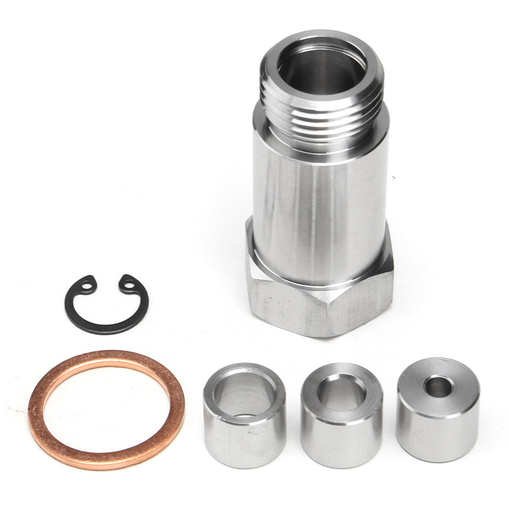 M18x1.5 O2 Oxygen Sensor Adapter CEL Fix Restrictor Fitting With Adjus ...
