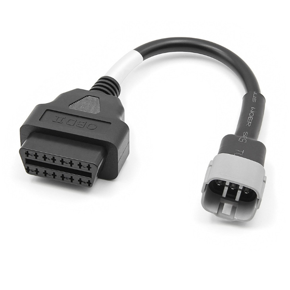 6 Pin OBD Connector Diagnostic Cable Adaptor Motorcycle Accessory For ...