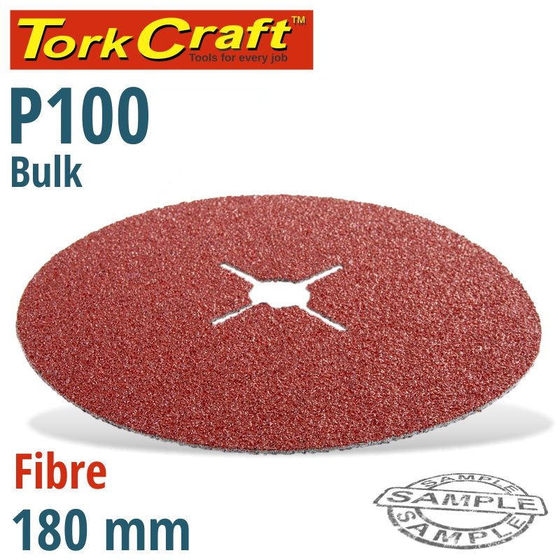 FIBRE DISC 180MM 100 GRIT BULK – Electronic Pro