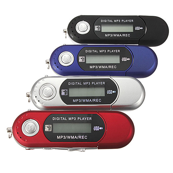 8GB Mini MP3 USB Flash Drive LCD Music Player With FM Radio ...