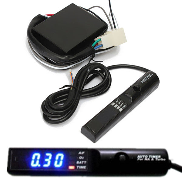 Blue LED Turbo Timer For Turbo & NA Black Pen Control JDM Universal ...