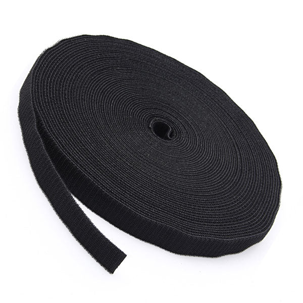 25M Black Strapping Cable Tie Magic Tape – Electronic Pro