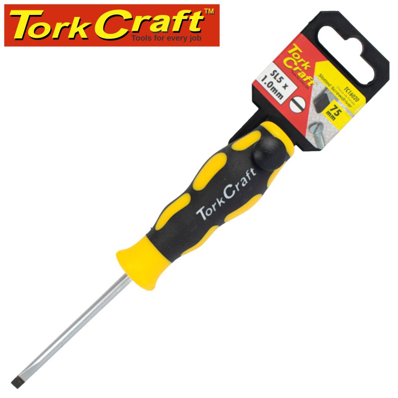 SCREWDRIVER SLOTTED 5 X 75MM – Electronic Pro