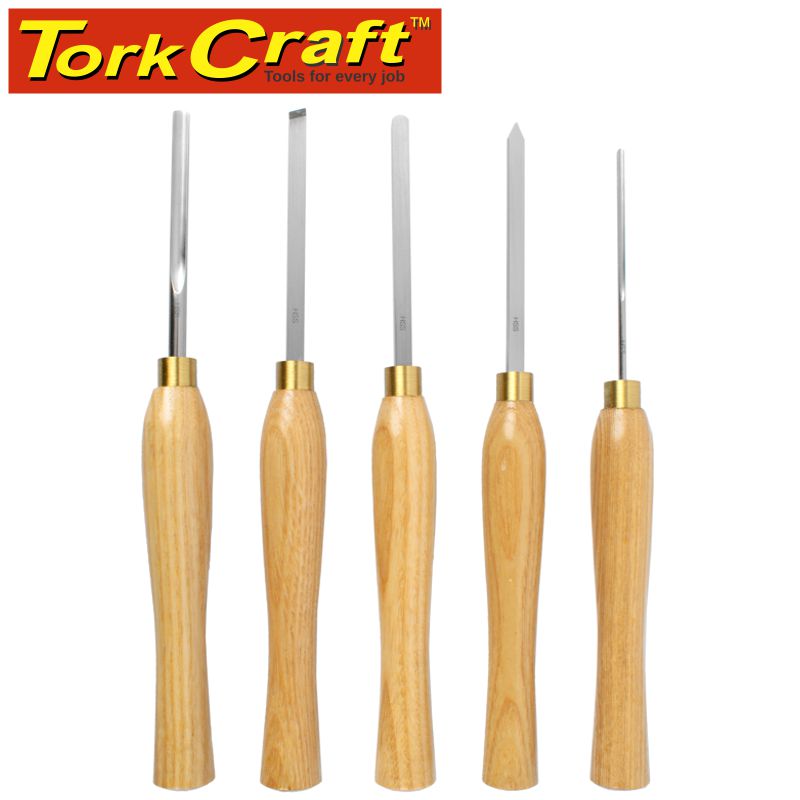 WOOD TURNING CHISEL SET 5PCE – Electronic Pro