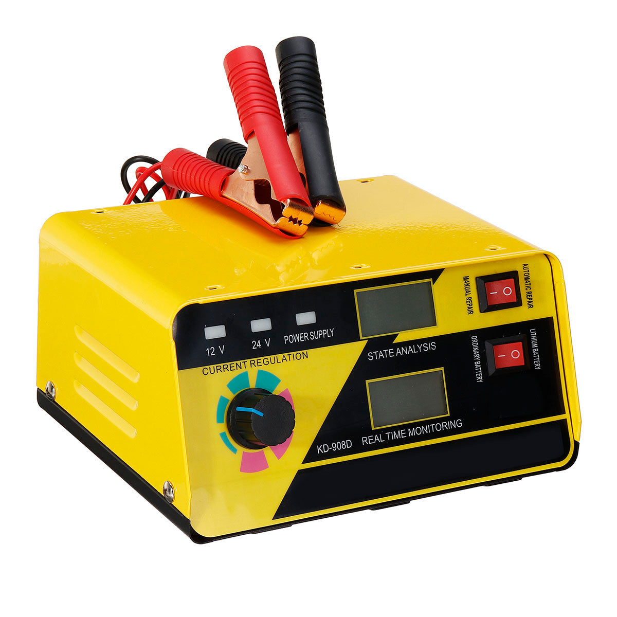 ANJING KD-908D 12/24V 400AH Car Motorcycle Battery Charger Intelligent ...