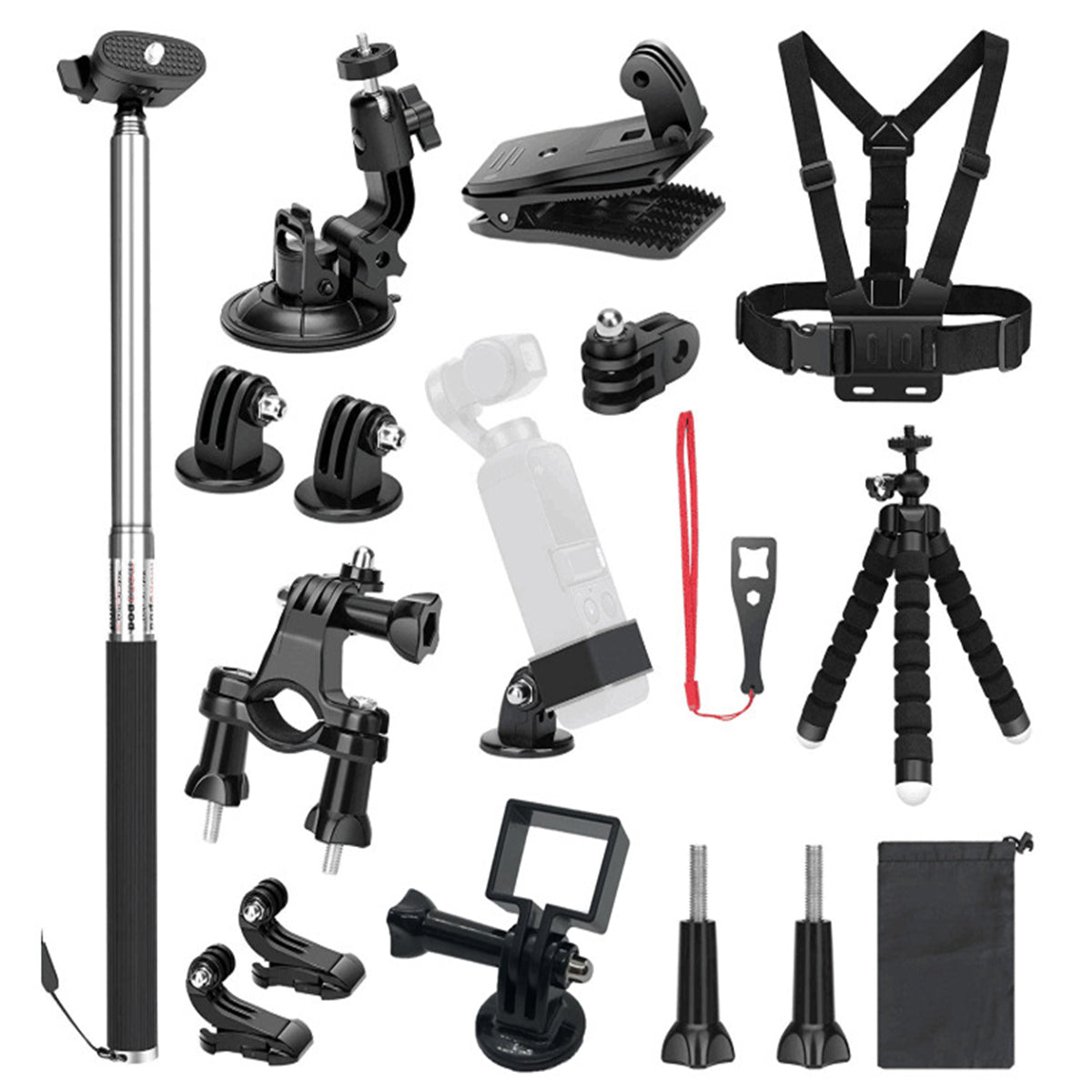 19 in 1 Expansion Frame Accessory Kit Multi-function Extended fixed Fr ...