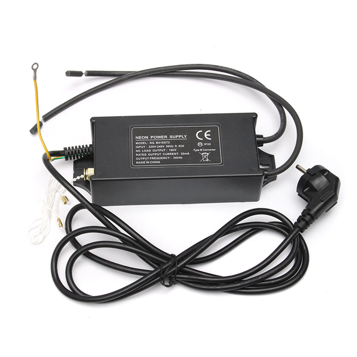 10000V 10KV 30mA 100W 10M Electronic Neon Transformer Rectifier Power ...