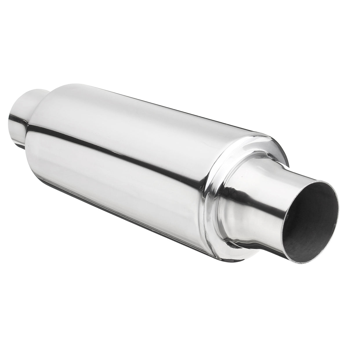 Universal Exhaust Muffler Resonator Stainless Steel – Electronic Pro