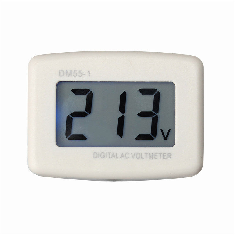 DM55-1 LCD AC Digital Voltage Meter Volt Meterr Monitor Backlight AC10 ...