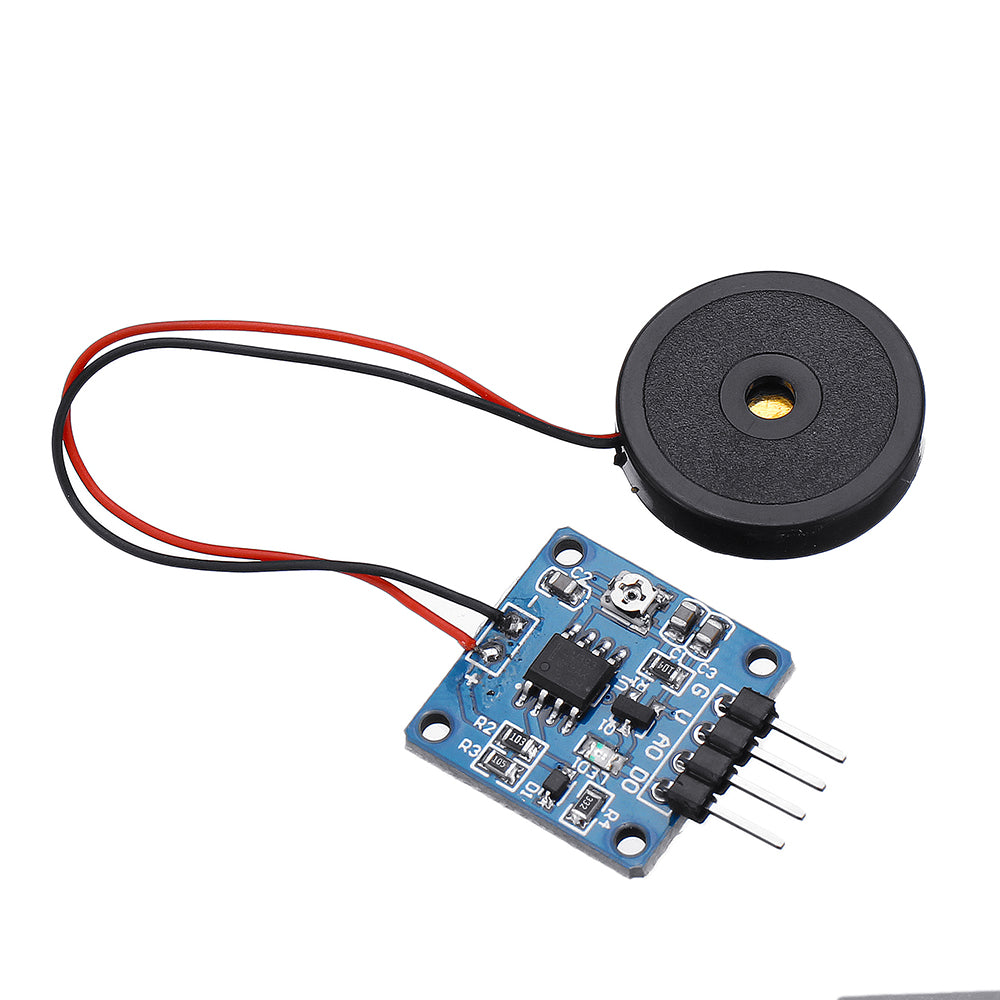 TZT 5V Piezoelectric Film Vibration Sensor Switch Module TTL Level Out ...