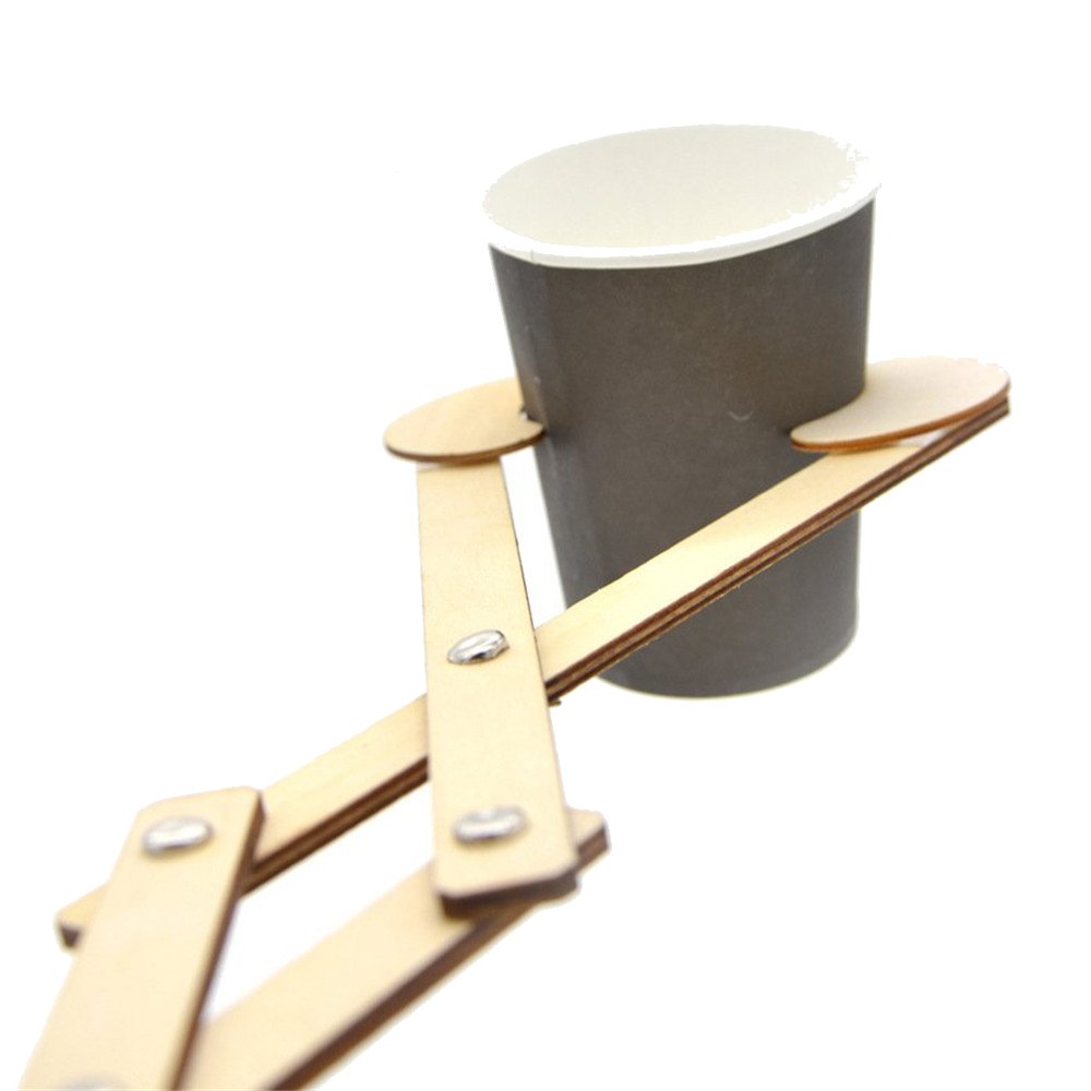 Reach Out Wooden Robot Arm Grabber Novelties Toys Scissor Flexible Fun ...